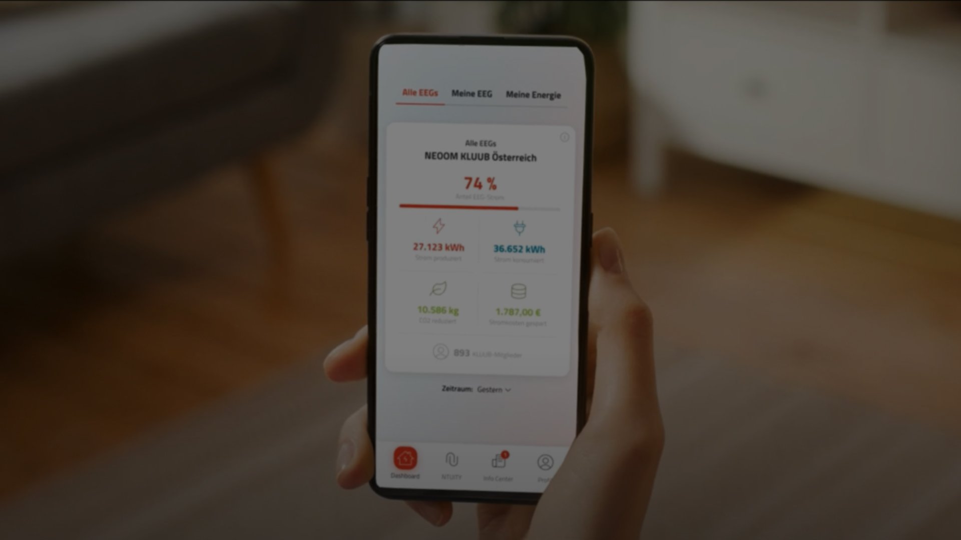 neoom APP - Das digitale Werkzeug für die Energiewende