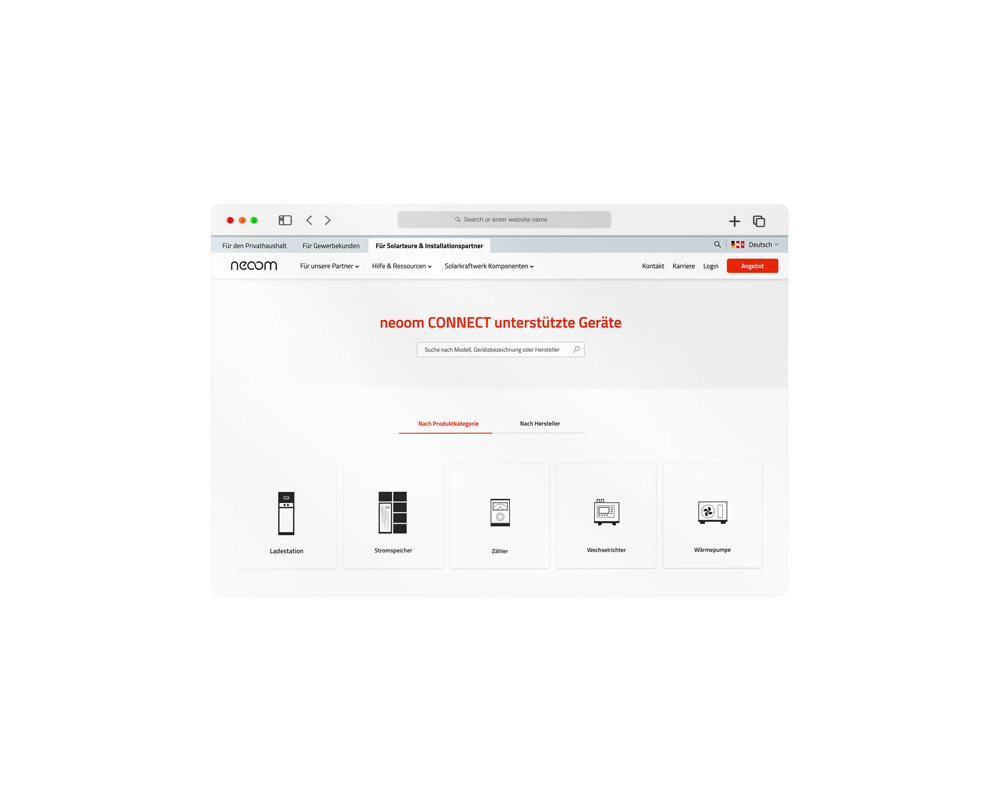 neoom CONNECT Ai Energiemanagement