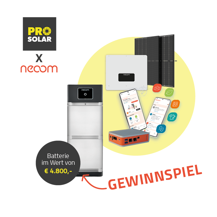 Projektanfrage Prosolar Gewinnspiel