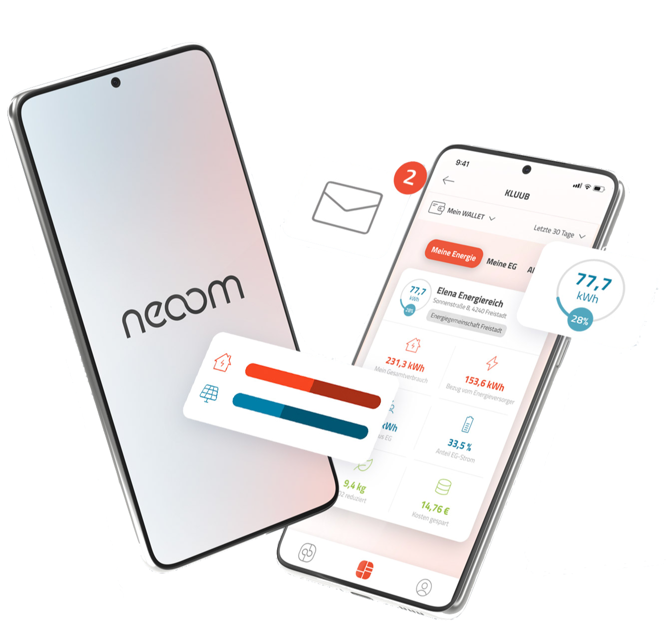 Strom Sharing im neoom KLUUB | neoom